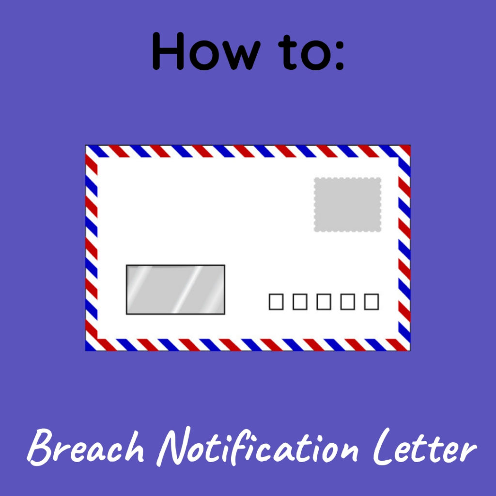 Learn To Write Breach Notification Letter | HIPAAtrek