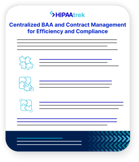 HIPAA Compliance Software for BAAs and Contract Management